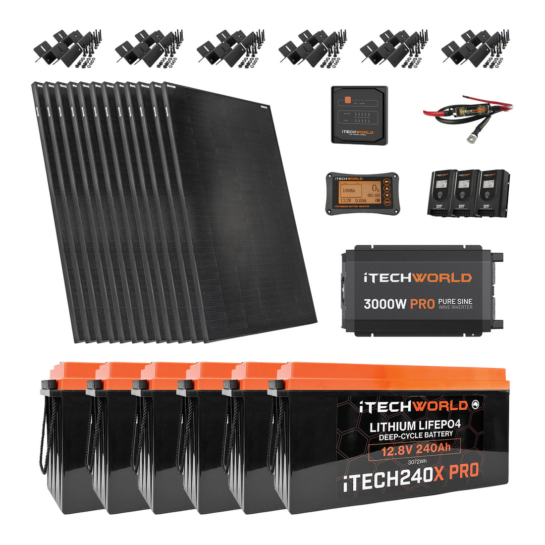 iTechworld Off Grid System 18.43kWh