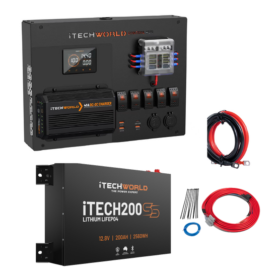 iTechworld Control Hub Kit with 40A DCDC Charger and iTECH120X PRO