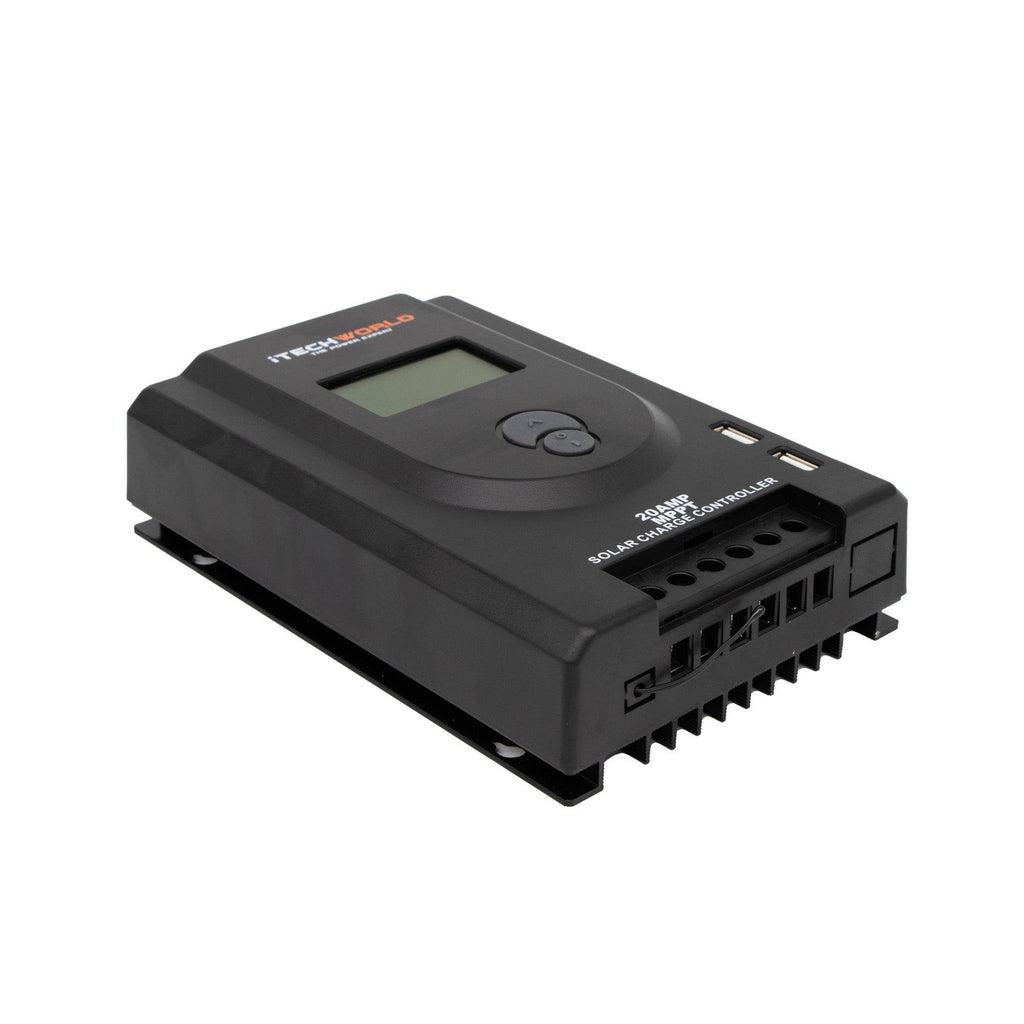 MPPT Solar Charge Controller 20A 12/24V | iTechworld