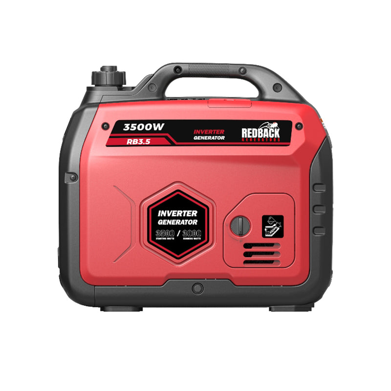 Redback RB3.5 Portable Inverter Generator 3500W 3.5KVA