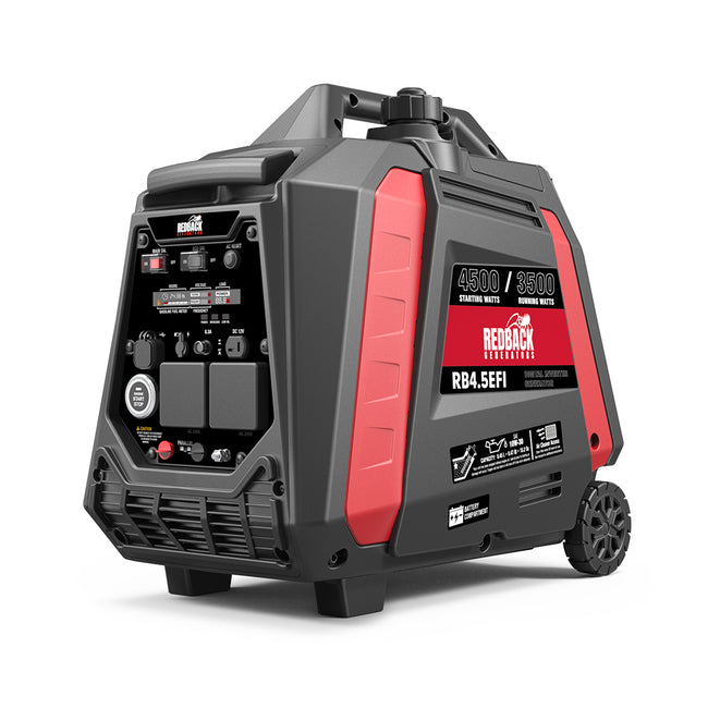 Redback RB4.5 Portable Inverter Generator 4500W 4.5KVA