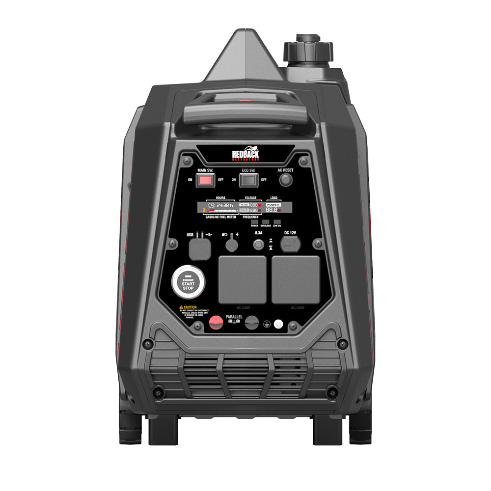 Redback RB4.5 4500W 4.5KVA EFI Portable Inverter Generator