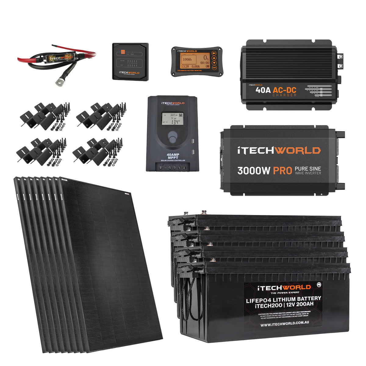 iTechworld Off Grid System 10.24kWh