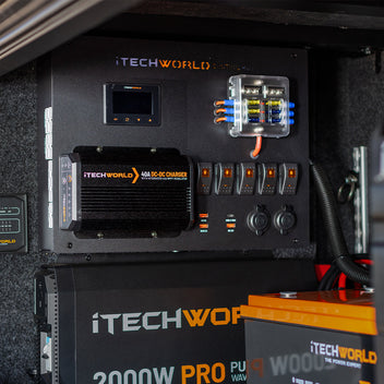 iTechworld Premium Control Hub with 40A DCDC Charger and 500A Shunt