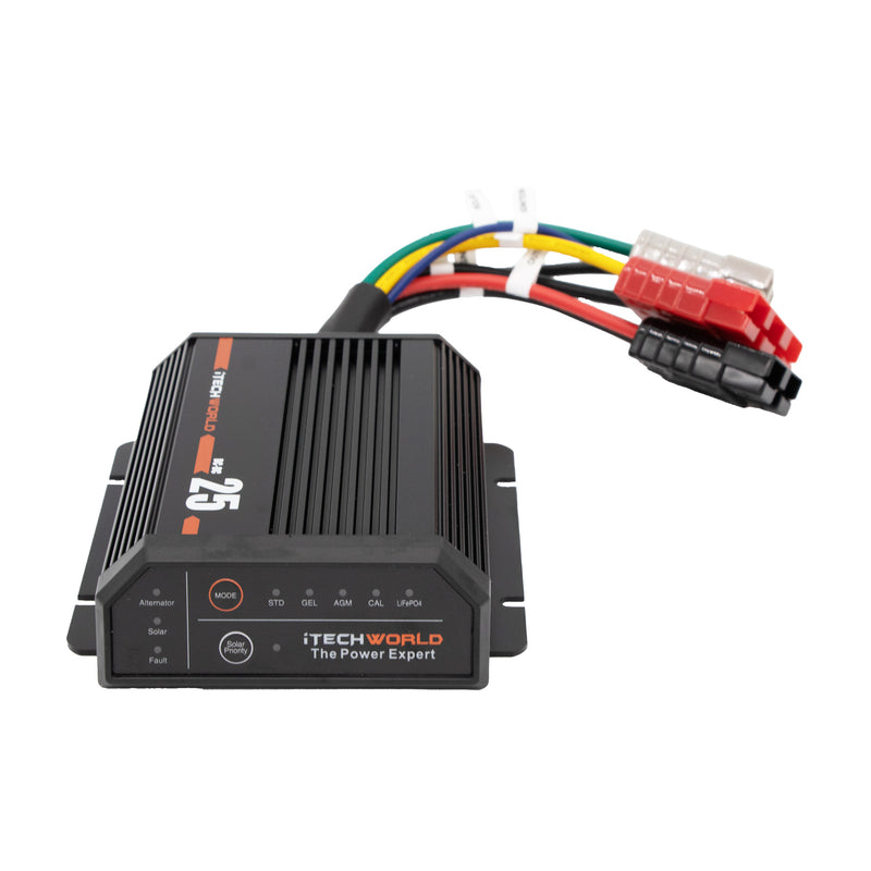iTECHDCDC25 DCDC and MPPT Battery Charger 12V/24V 25A | iTechworld