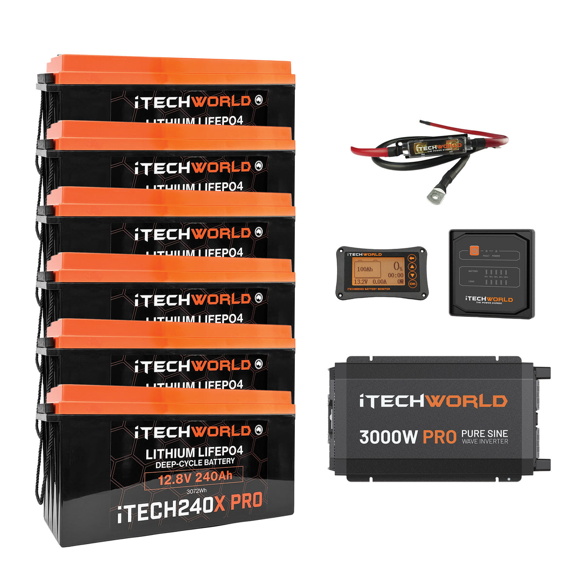 iTechworld Off Grid System 18.43kWh