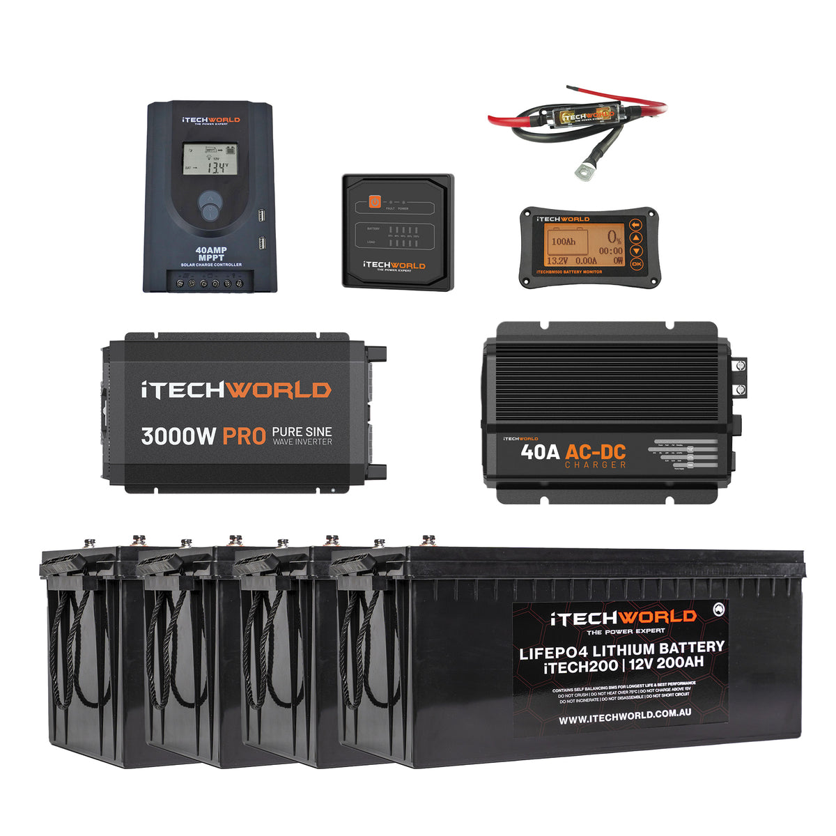 iTechworld Off Grid System 10.24kWh