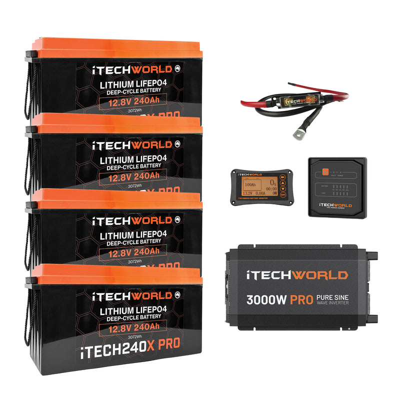 iTechworld Off Grid System 12.28kWh