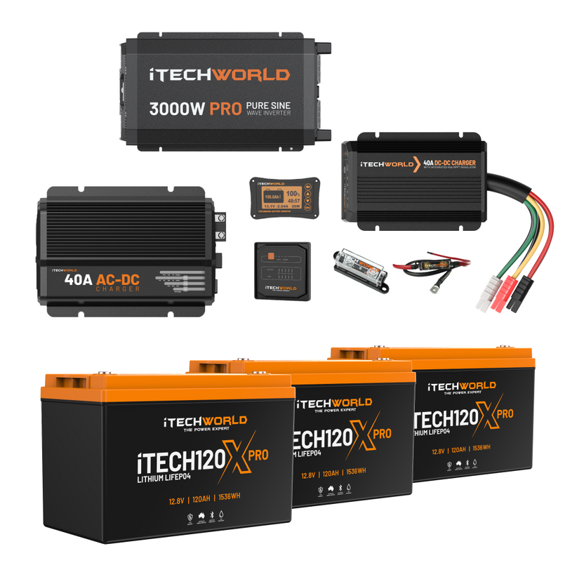 Pro Lithium Caravan Kit 360Ah