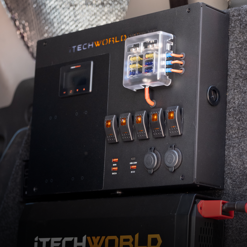 iTechworld Premium Control Hub with Battery Monitor and 500A Shunt