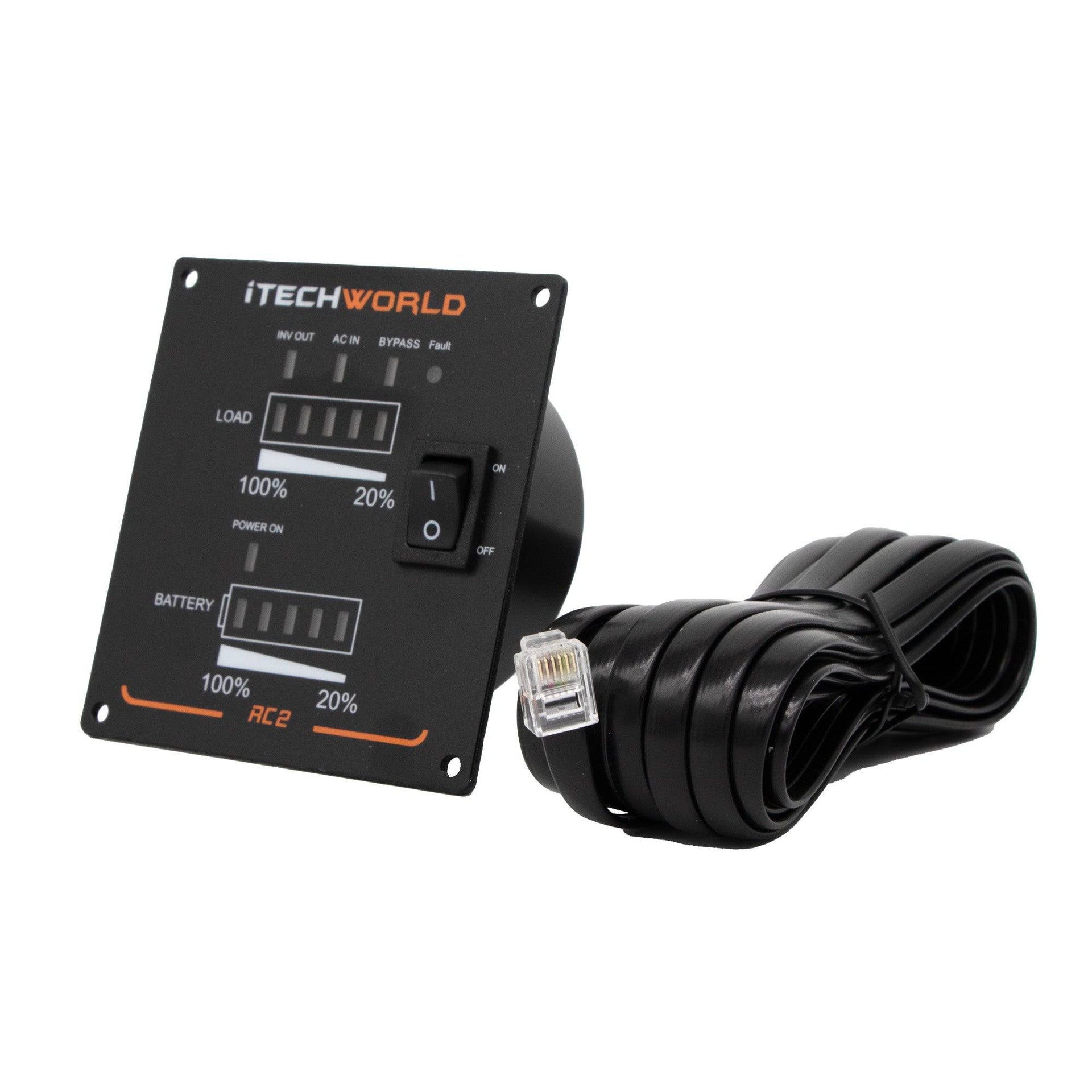 RC2 Intelligent On/Off Remote Control For iTechworld Pure Sine Wave ...