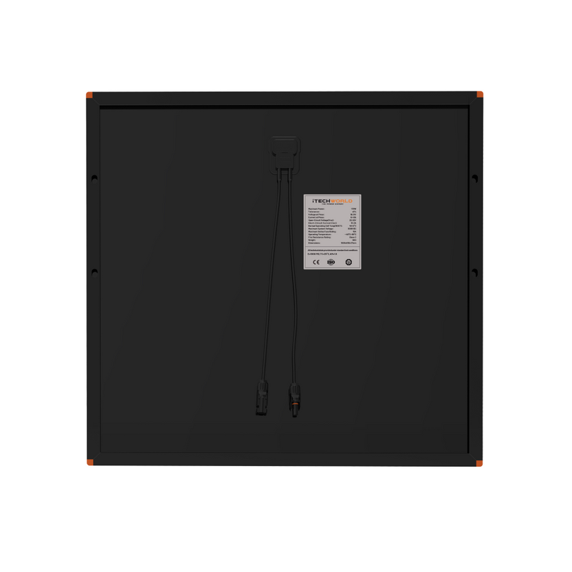 170W Short Hard Frame Solar Panel 22V | iTechworld