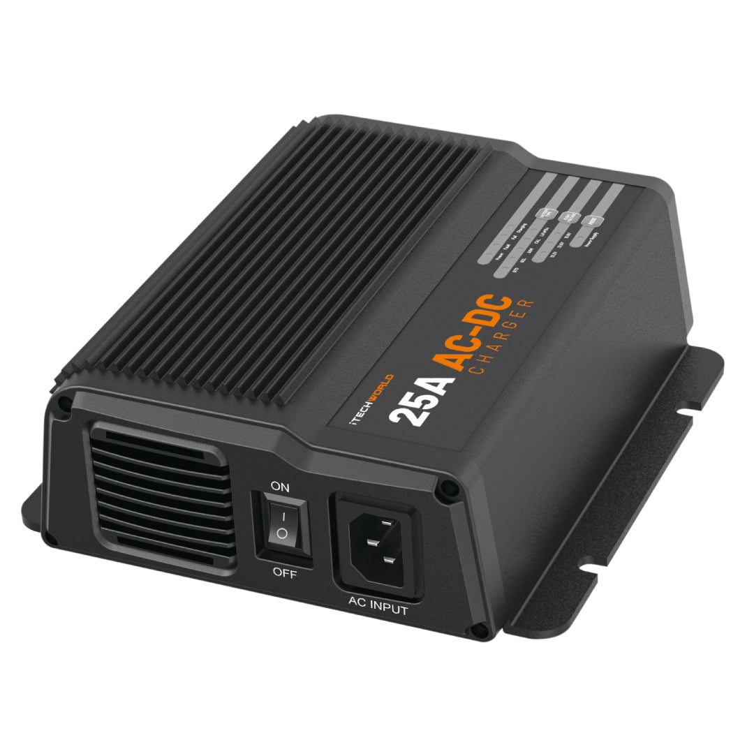 iTECHBC25 Intelligent Battery Charger 25 Amp 12v for Vehicles