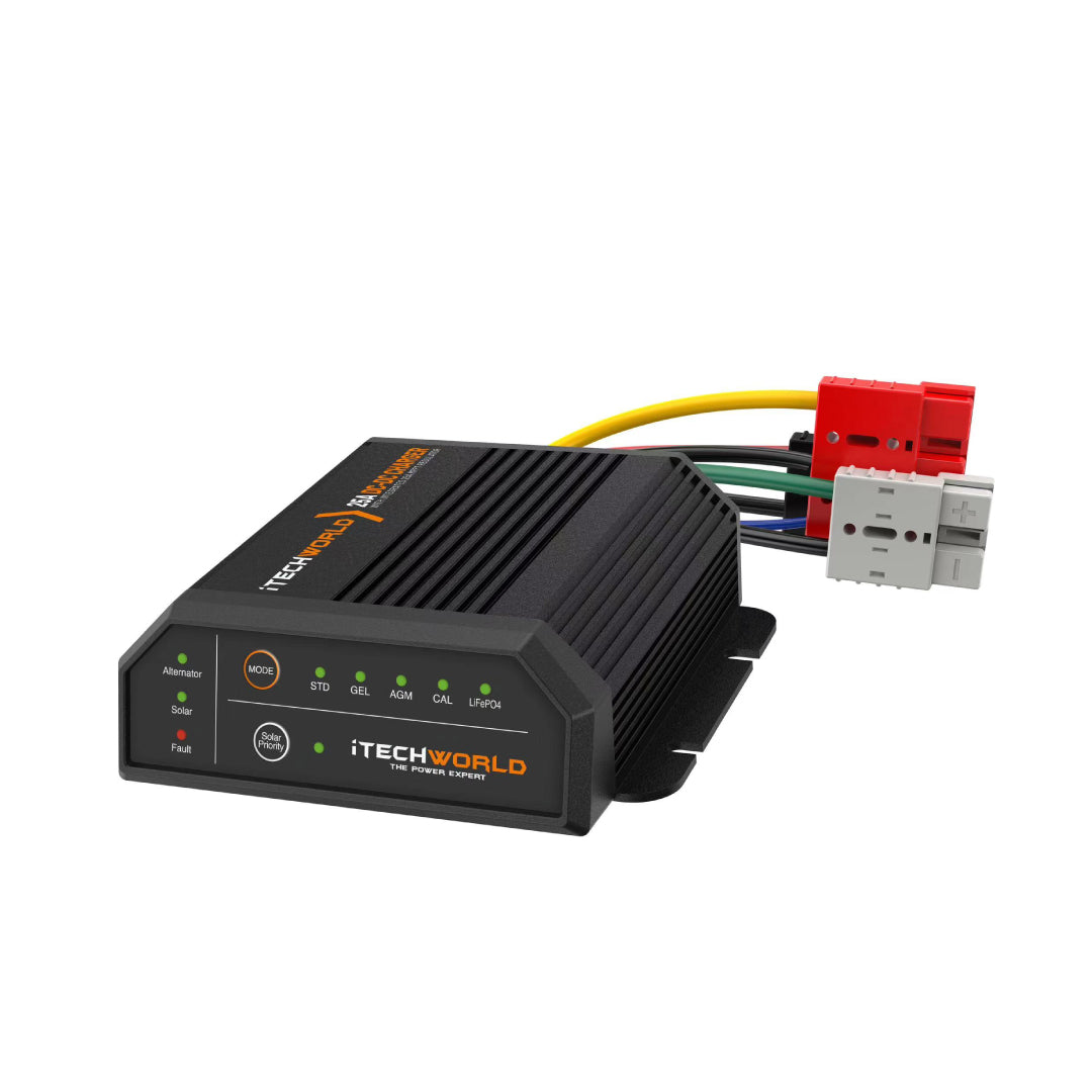 iTECHDCDC25 12V/24V 25A DCDC & MPPT Battery Charger
