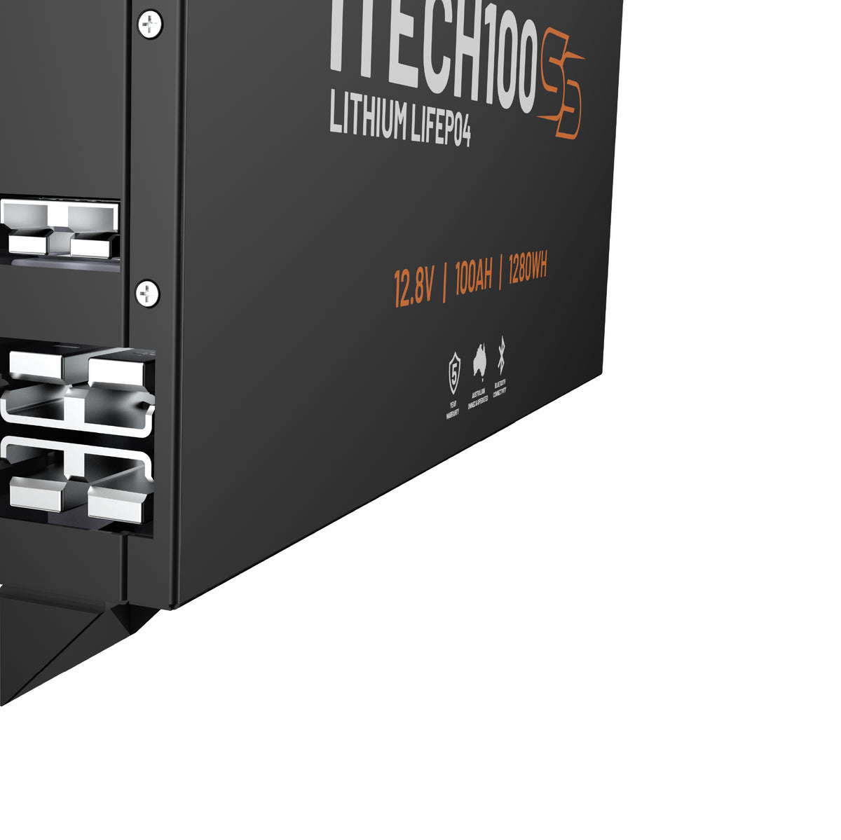 iTECH100SS Super Slim Deep Cycle Lithium Battery with Bluetooth LiFePO4 ...