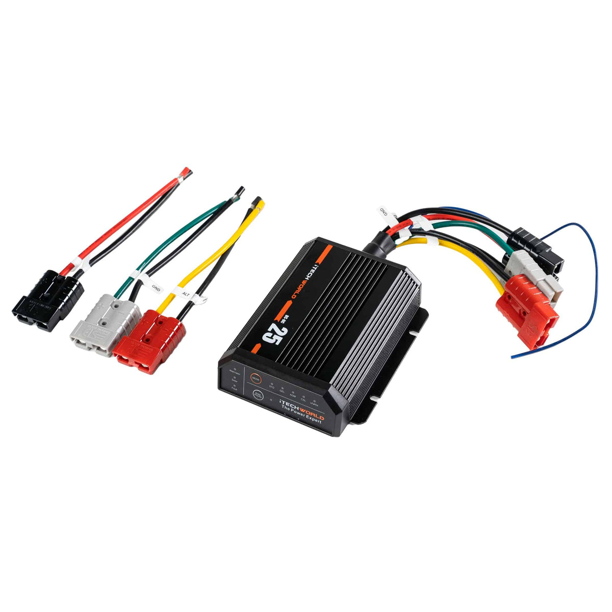 iTECHDCDC25 12V/24V 25A DCDC & MPPT Battery Charger