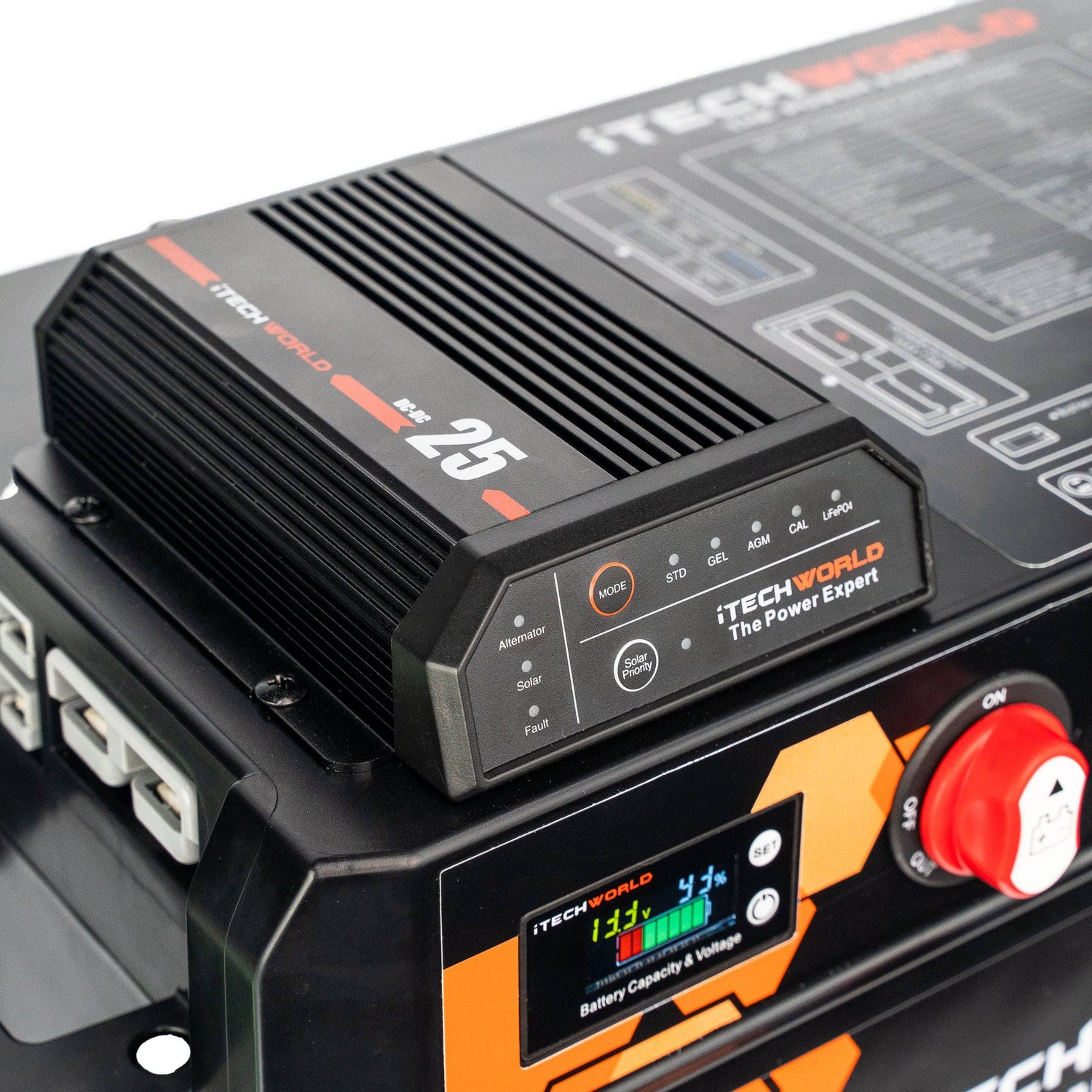 GoFurther Battery Box with Integrated iTECHDCDC25