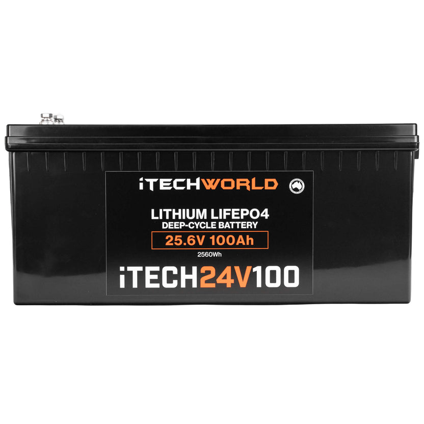 iTECH24V100 Deep Cycle Lithium Battery 24V 100Ah